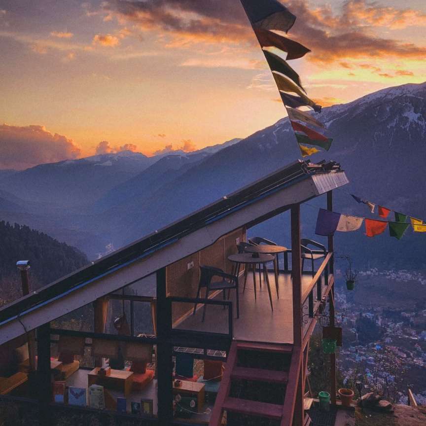 Glass Cafe Manali | GlampEco Himachali Food & Views